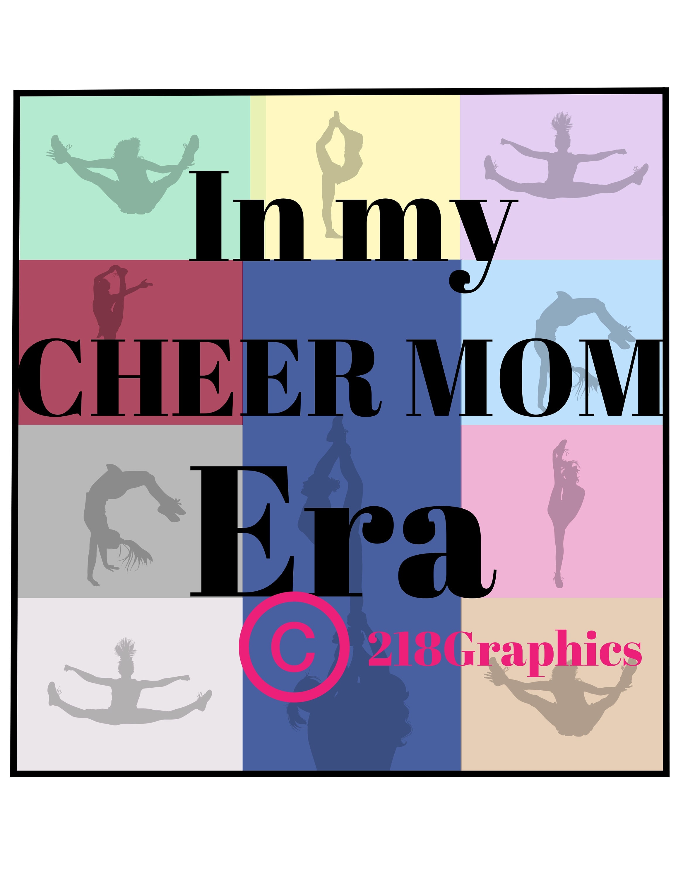 Cheer Mom Era Cheerleading Era PNG - Etsy