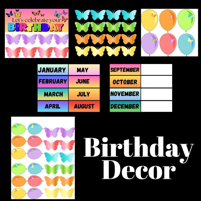 Butterfly Classroom Decor - Etsy