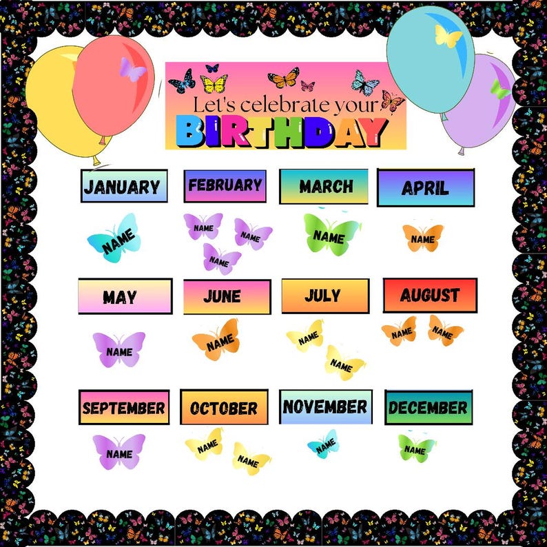 Butterfly Classroom Decor - Etsy