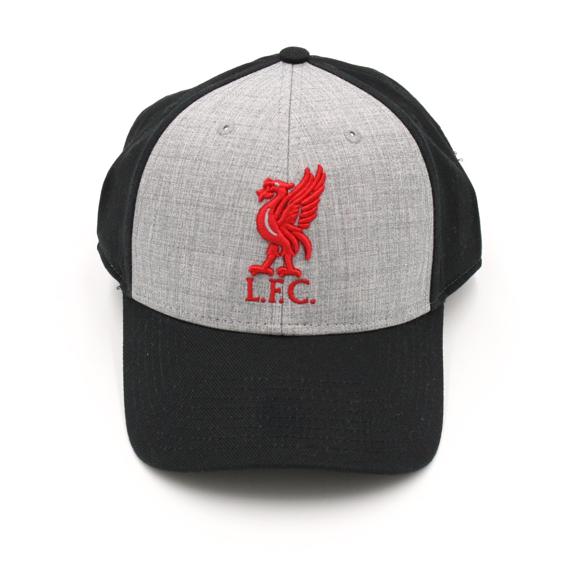Official Liverpool FC Baseball Essential Cap Black & Grey | Etsy