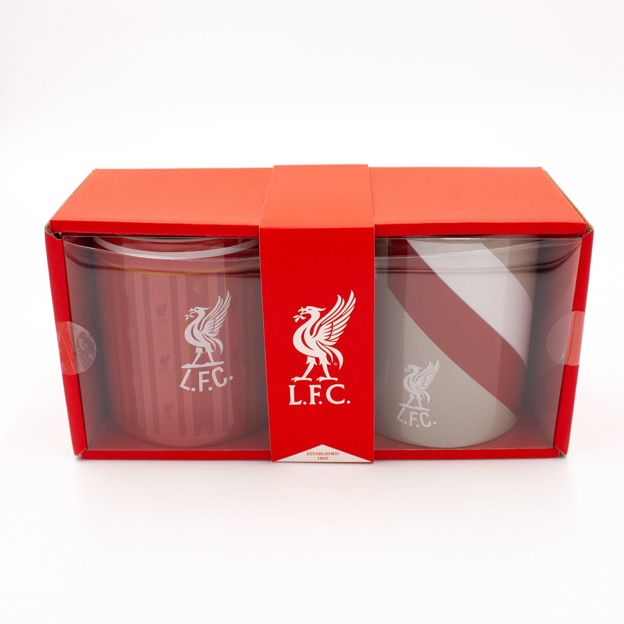 Official Liverpool FC Retro Twin Pack Ceramic Mug Set / gift | Etsy
