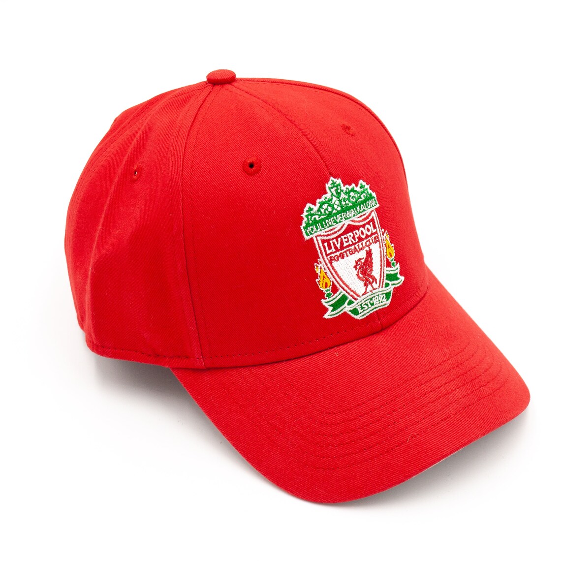 Official Liverpool FC Baseball Crest Cap Red Adult | Etsy