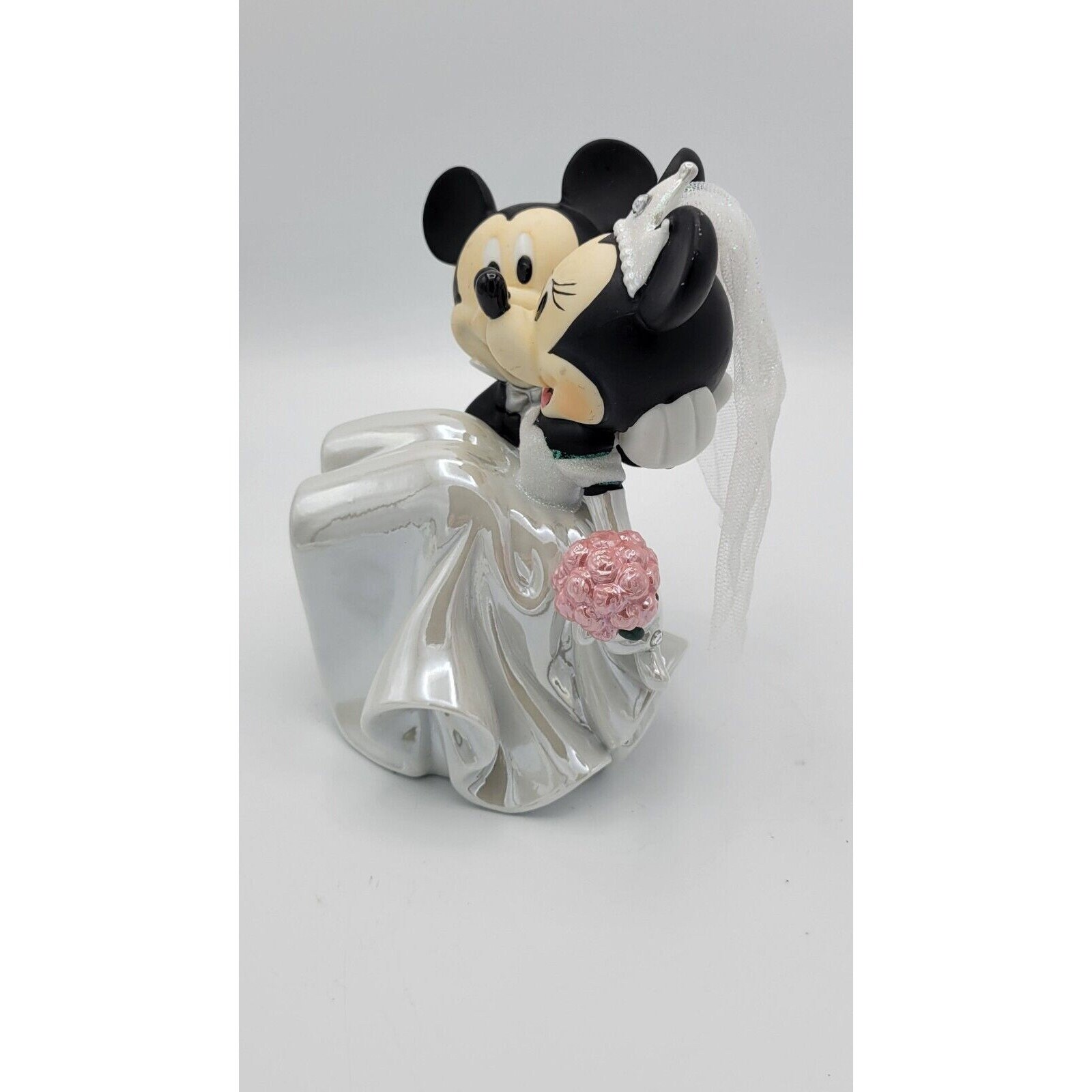 Disney Mickey Minnie Mouse Bride Groom Figurine Wedding - Etsy