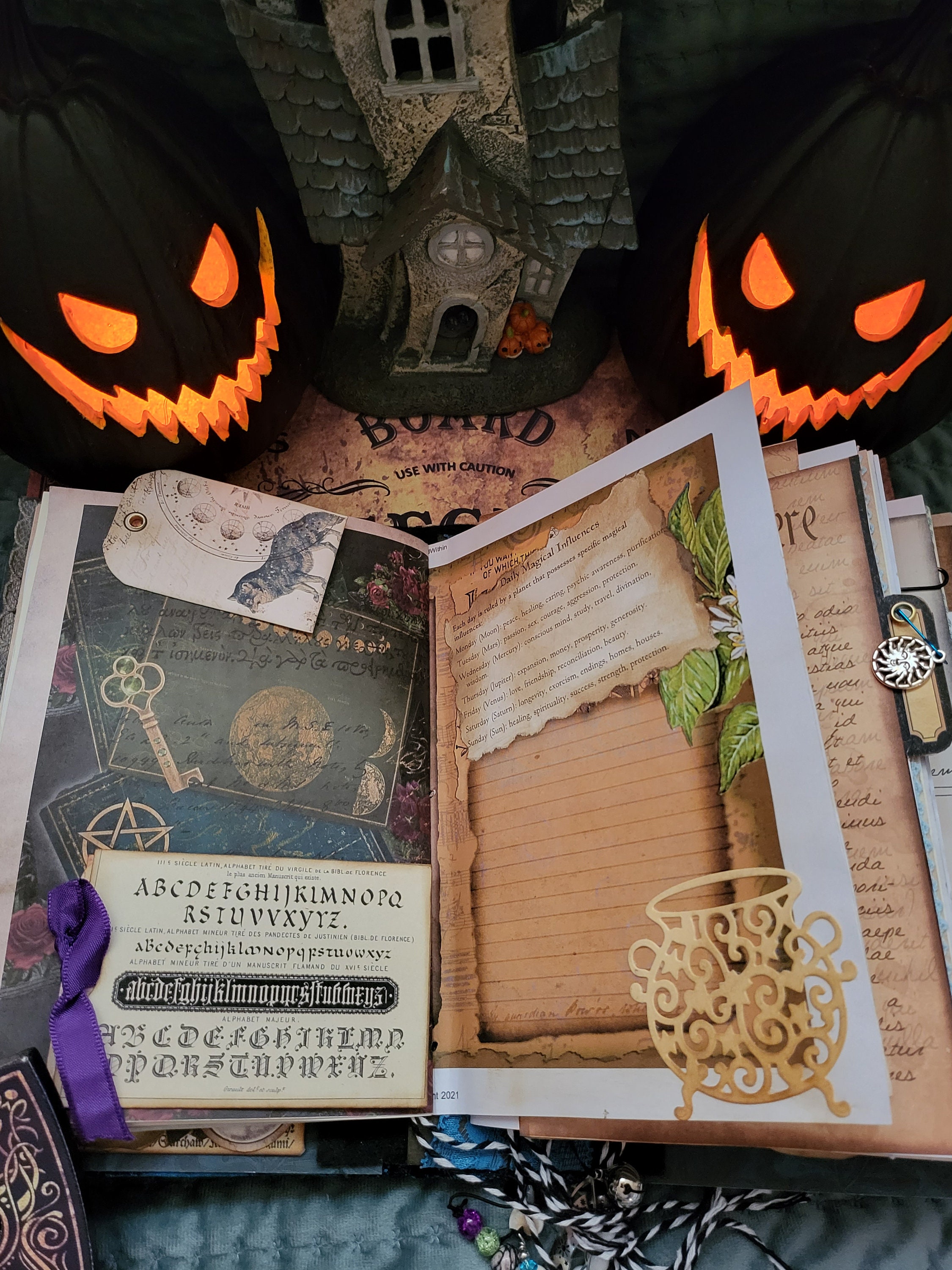 The Scrying Witch Grimoire Journal - Etsy