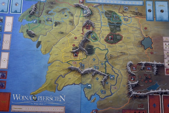 Mountains for War of the Ring Normal Map. | Etsy