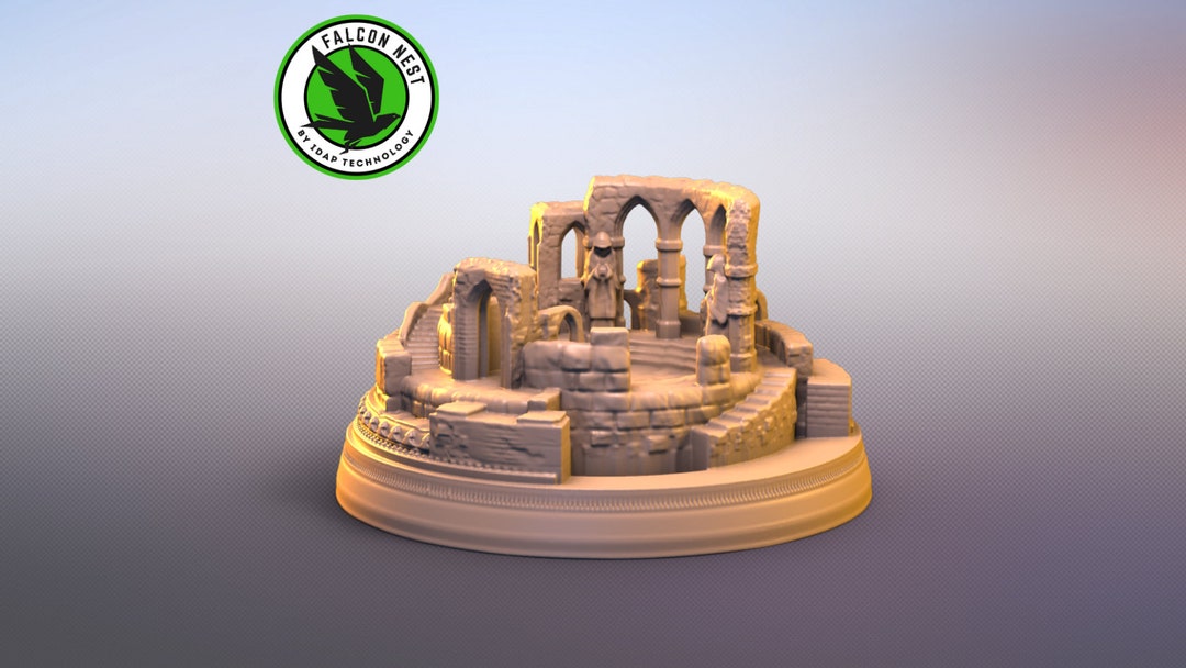 Amon Súl Amon Sul for War of the Ring (3D Resin Print) - Custom Board ...