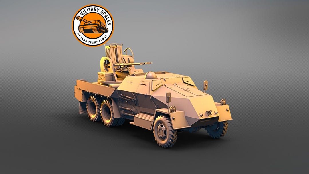 M53-59 SPAAG Czechoslovakian Military Scales War Vehicle Anti-aircraft ...