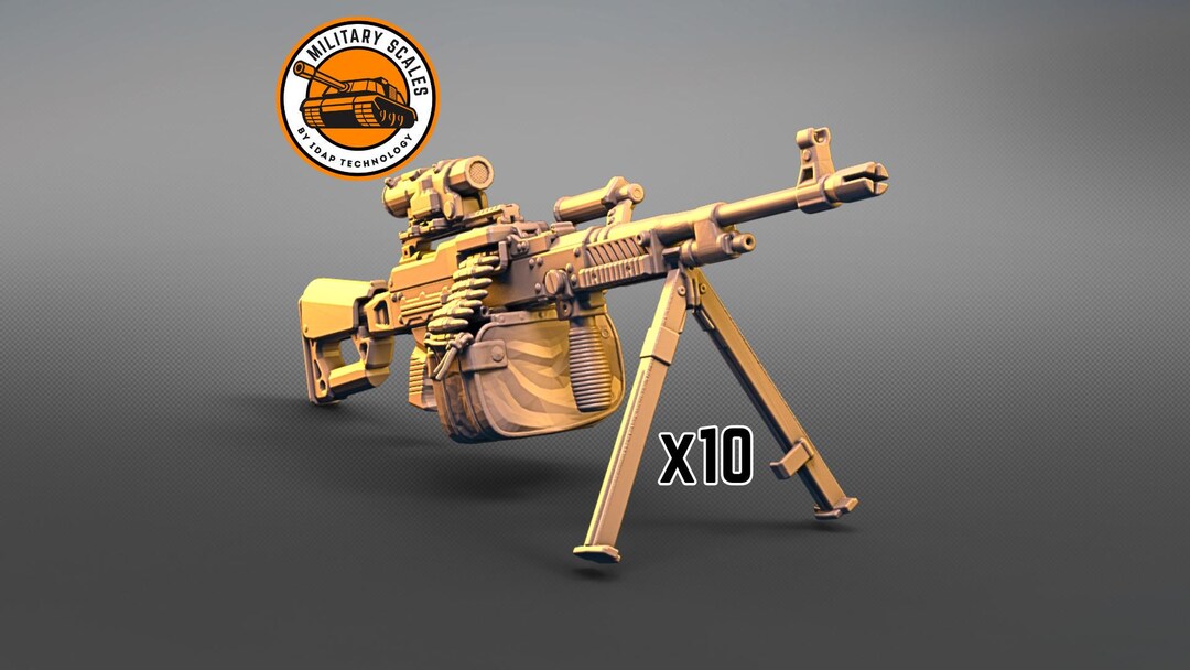 Ukm-2000p Set of 10 Pcs - Polish Military Scales Modern Armament ...