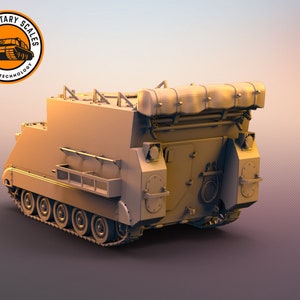 M577 Command Post Carrier USA Military Scales Cold War Armored Tracked Vehicle Technical ...