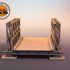 Bailey Bridge British Military Scales Ww2 Accessories Bridge Folding ...