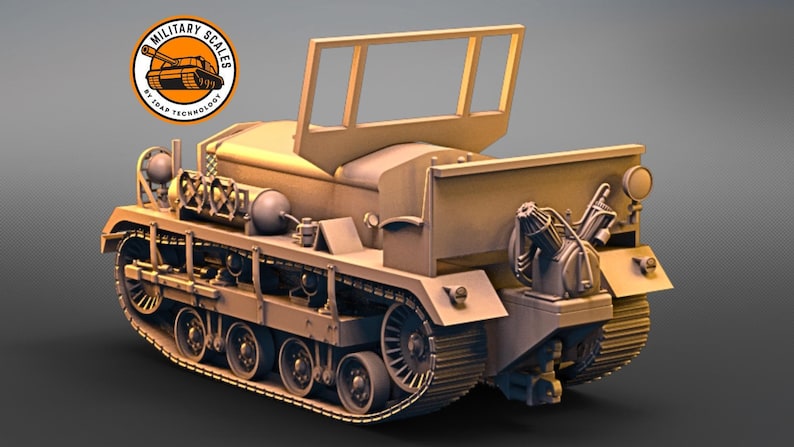 M2 High Speed Tractor - M2 Cletrac US Army American Military Scales Ww2 ...