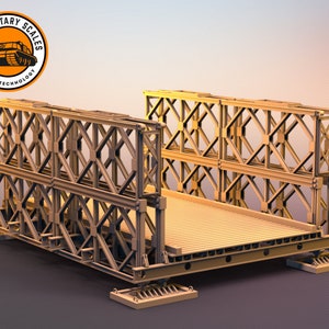 Bailey Bridge British Military Scales Ww2 Accessories Bridge - Etsy