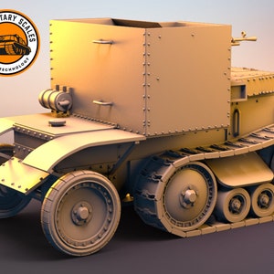 Morris Martel British Military Scales Interwar Vehicle Tankette ...
