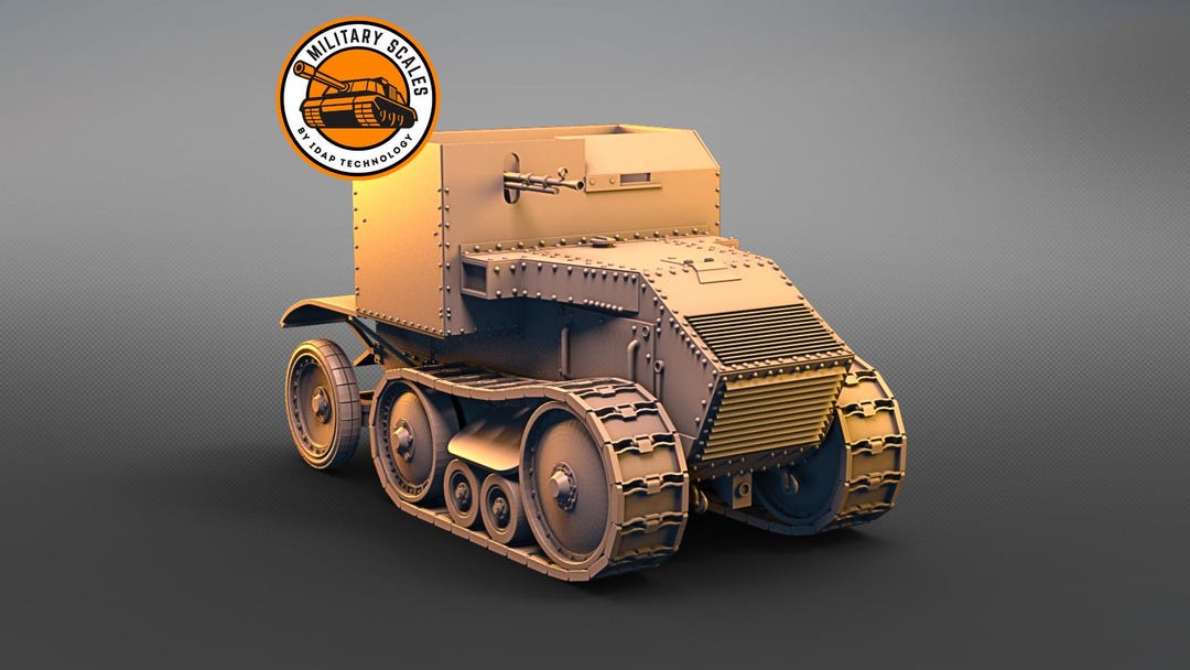 Morris Martel British Military Scales Interwar Vehicle Tankette ...