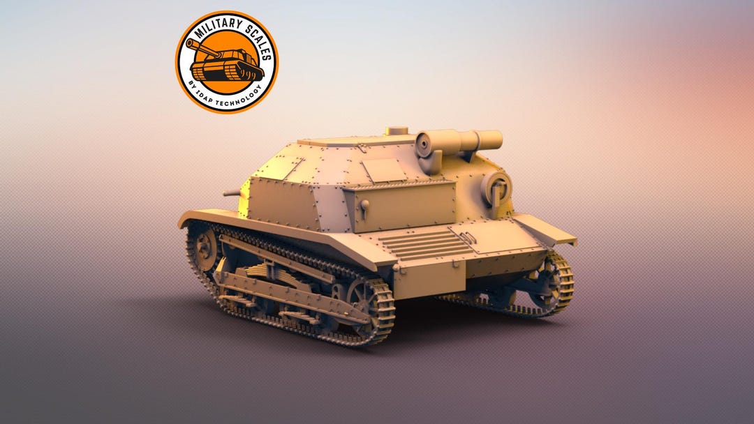 TKS Tankette Polish Military Miniatures Scale Model Armored Vehicle ...