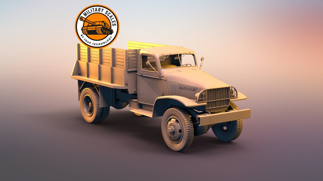 Chevrolet G7107 American Military Scales Vehicle Ww2 Miniatures Army Cars Replicas Truck ...