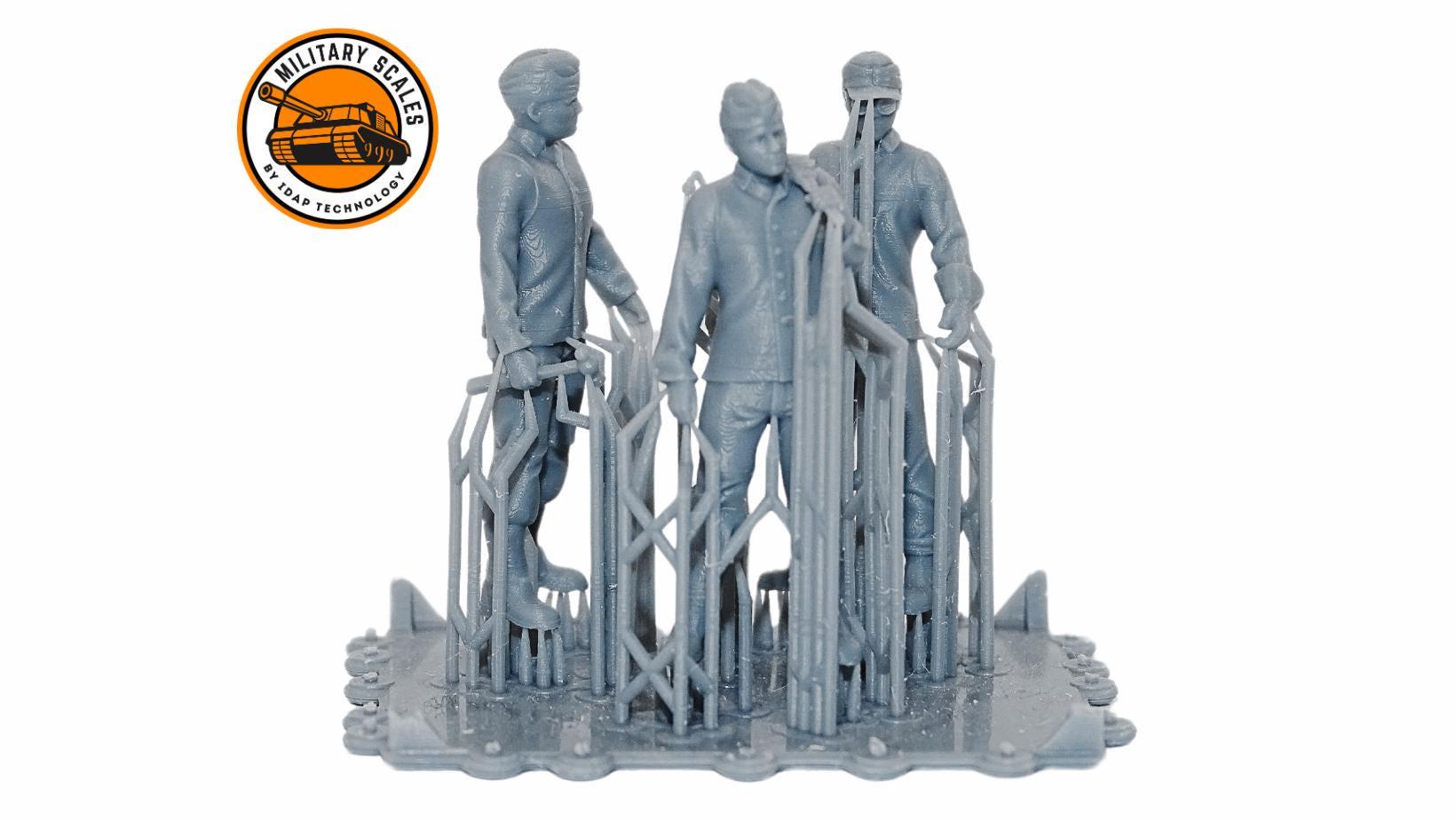 German Mechanics Set - Military Scales Figurine Worker Work Ww2 ...