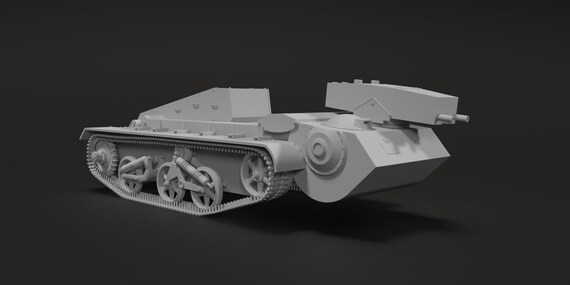 Praying Mantis Experimental Machine Gun Carrier 1/72 | Etsy