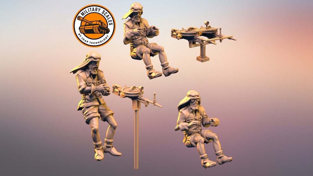 SAS Group 3 War Military Scales Fighter Jeep Willys History Diorama ...