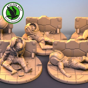 Dead Body for Nemesis- Custom Miniatures Board Games Tabletop Games ...