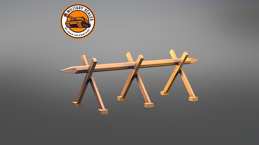 Roadblock #2 - Military Scales Ww2 Entanglements Wooden Beams Oster ...