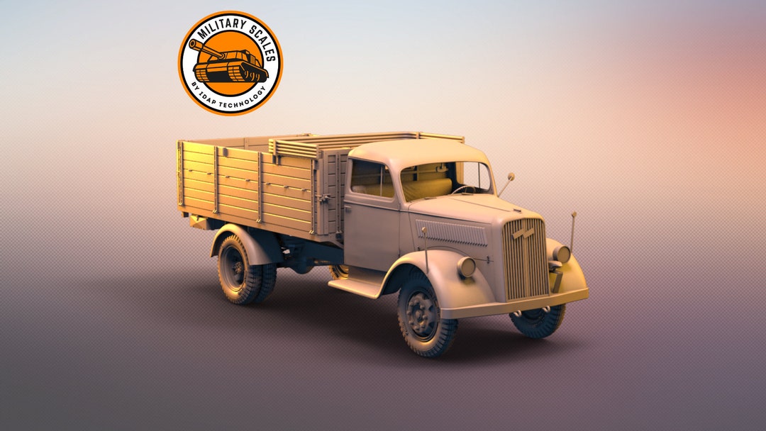 Opel Blitz 4x2 German Military Scales Ww2 Vehicle Off-road Wehrmacht ...