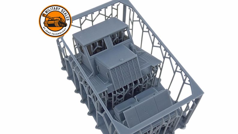 Sd.kfz. 9 Famo - German WW2 Heavy Half-track 3D Printed Scale Model ...