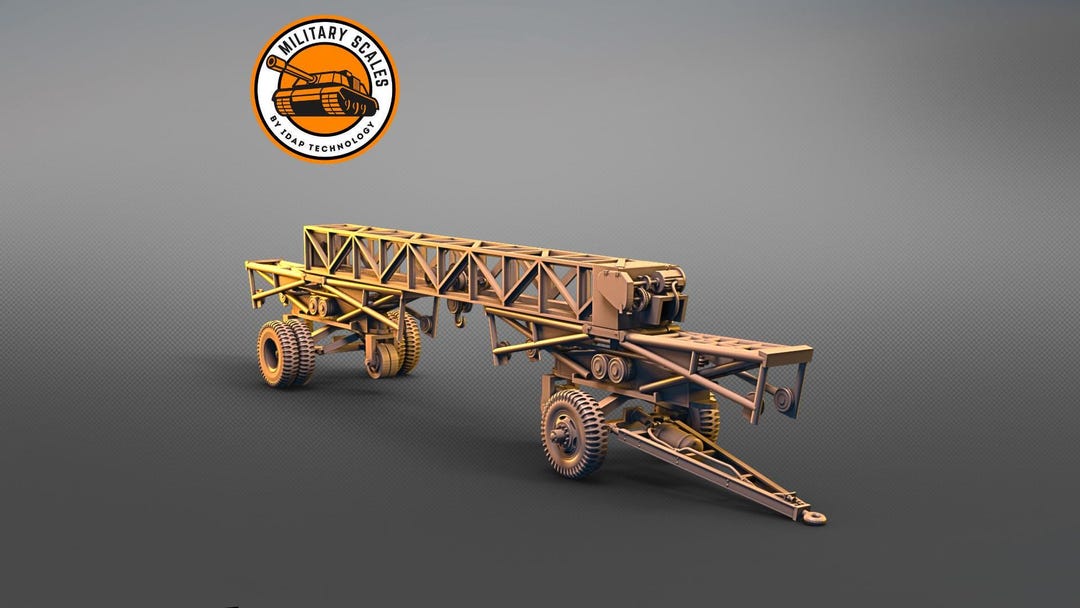 FRIES KRAN 16t Strabokran Transport - German Military Scales Ww2 ...