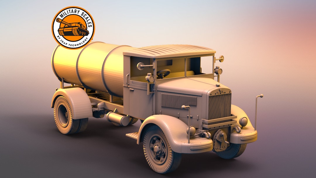 Lancia 3ro Barrel Italian Military Scales Ww2 Vehicle Heavy - Etsy
