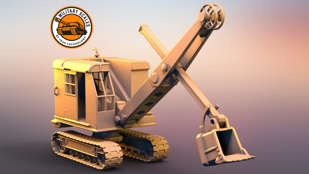 Ruston Bucyrus British Military Scales Ww2 Tracked Excavator - Etsy
