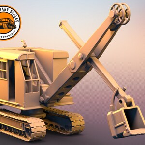 Ruston Bucyrus British Military Scales Ww2 Tracked Excavator - Etsy
