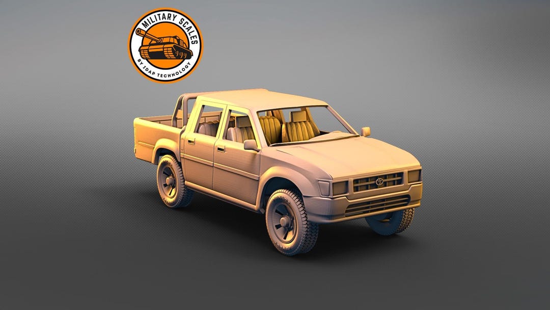 Toyota Hilux Pickup - Japanese Military Scales Civilian Vehicle Off ...