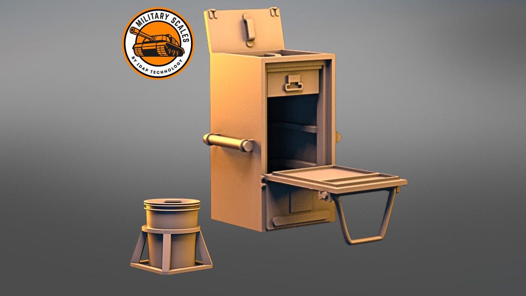 Field Range M1937 Open 2 Military Scales Ww2 Field Kitchen Cooking ...