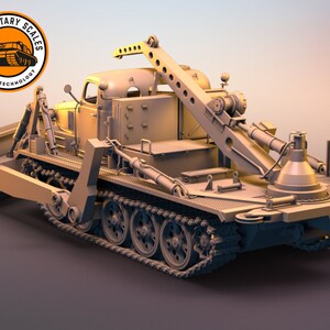 Russian BAT-M Soviet Military Scales Cold War Vehicle Heavy Tracked ...