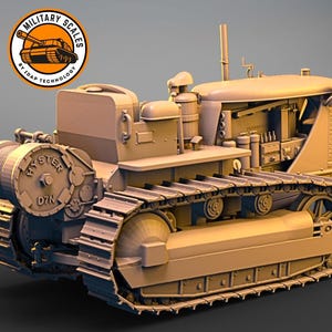 Caterpillar D7 - American Military Scales Ww2 Vehicle Tracked Tractor ...