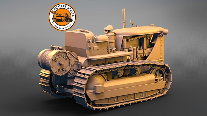 Caterpillar D7 - American Military Scales Ww2 Vehicle Tracked Tractor ...