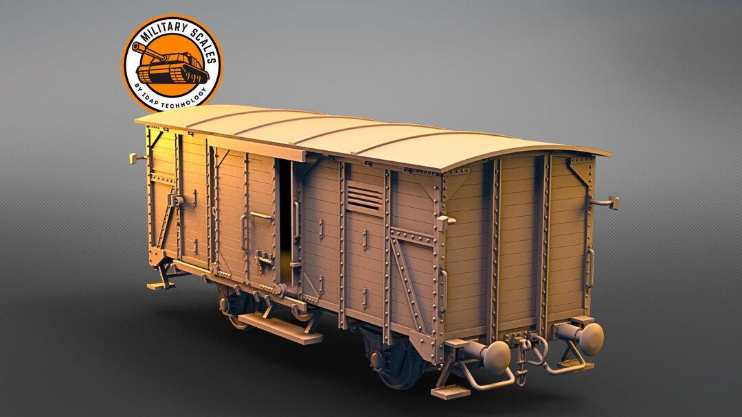 G10 Waggon WW2 German Transport Vehicle 3D Printed Scale Model Hobby ...