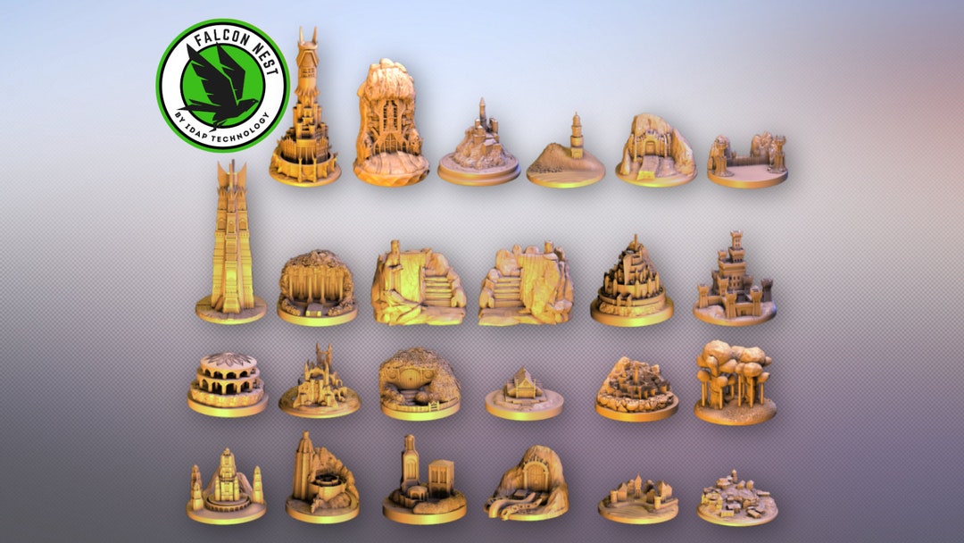 Model for War of the Ring 3D Resin Print Custom Board - Etsy