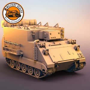 M577 Command Post Carrier USA Military Scales Cold War Armored Tracked ...