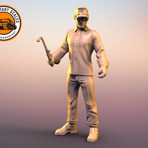 German Mechanics Set Military Scales Figurine Worker Work Ww2 Mechanic ...