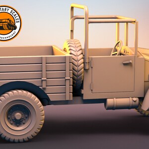 Morris CS8 15 CWT British Military Scales Ww2 Vehicle Light Transport ...