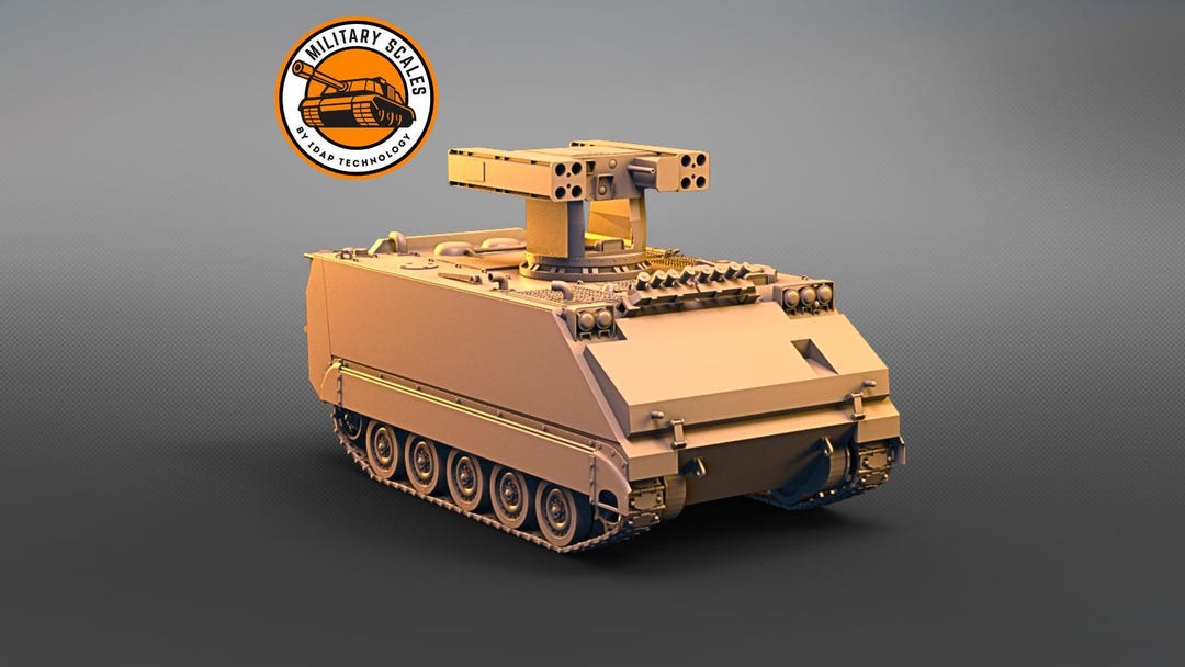 M113 Atilgan - Turkish Armored Missile Launcher 3D Printed Scale Model ...