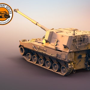 AHS Krab Polish Ukrainian Military Scales Modern War Self-propelled ...