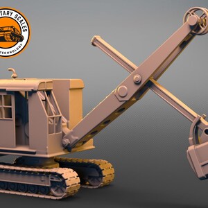 Ruston Bucyrus - British Military Scales Ww2 Tracked Excavator Vehicle ...