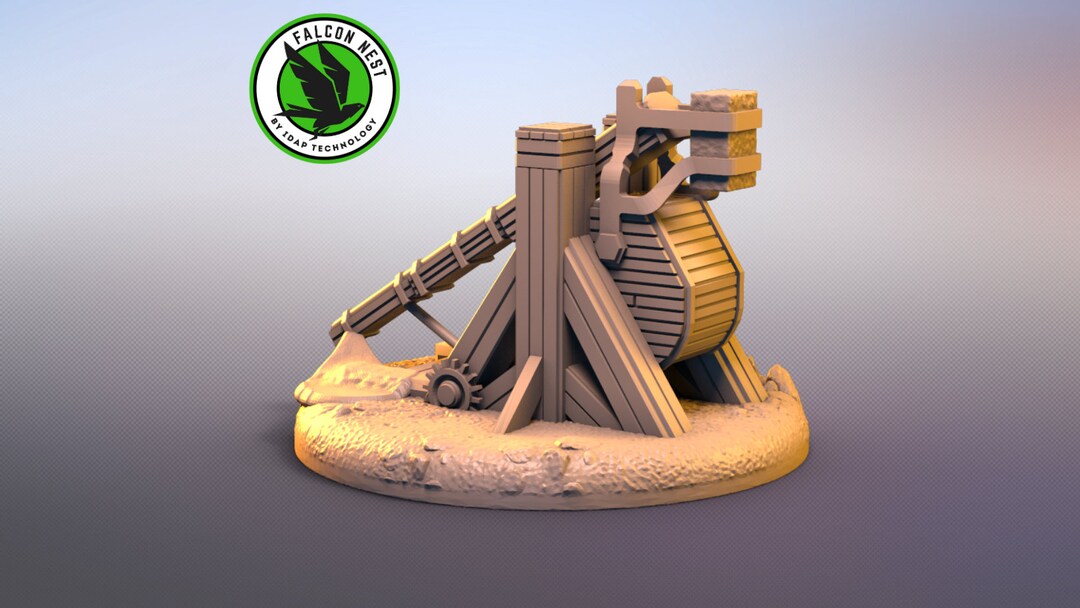 Trebuchet for War of the Ring (3D Print) - Custom Board Games Tabletop ...