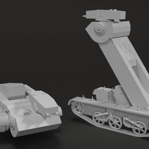 Praying Mantis Experimental Machine Gun Carrier 1/72 - Etsy