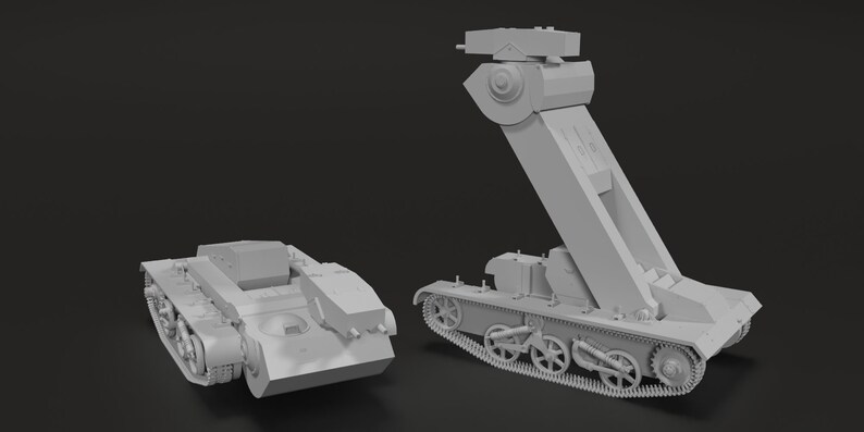 Praying Mantis Experimental Machine Gun Carrier 1/72 - Etsy