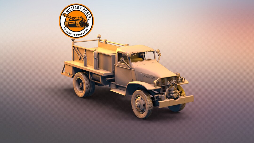 Chevrolet Class 135 Crash Truck American Military Scales Ww2 Vehicle ...