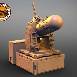 Phalanx 20mm Close-in Weapon System (CIWS) - Naval Gun System Miniature ...