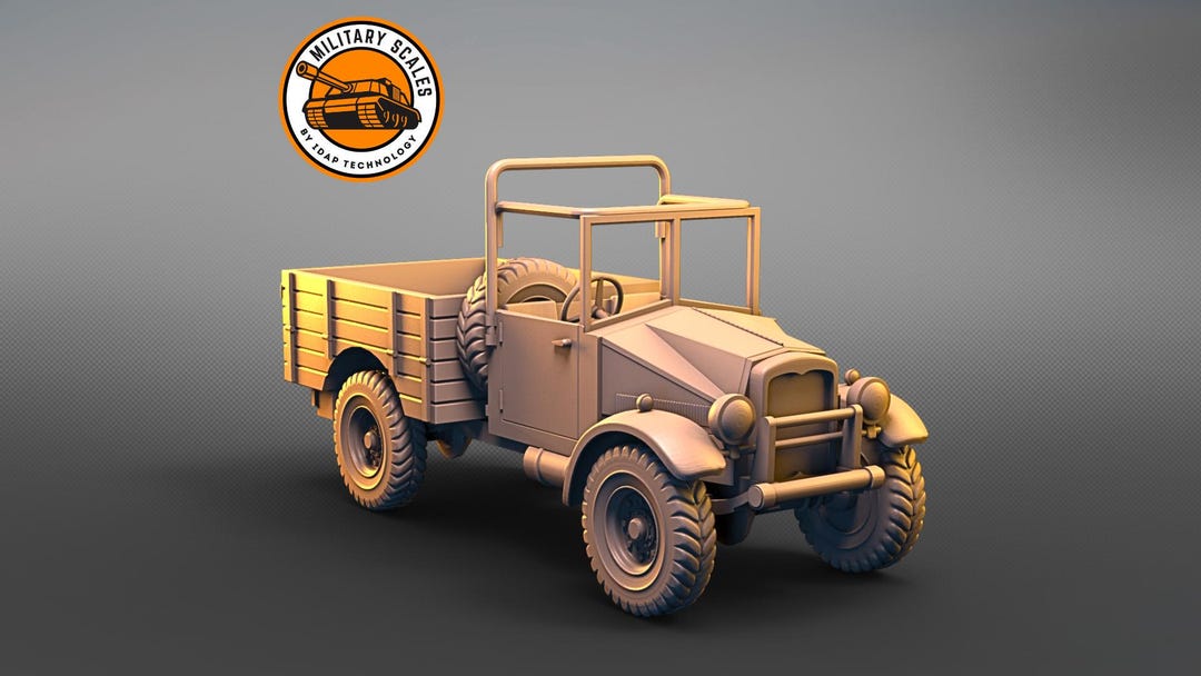 Morris CS8 15 CWT- British Military Scales Ww2 Vehicle Light Transport ...